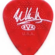 Van Halen Eddie Van Halen EVH Signature Guitar Pick (red) - Pickbay