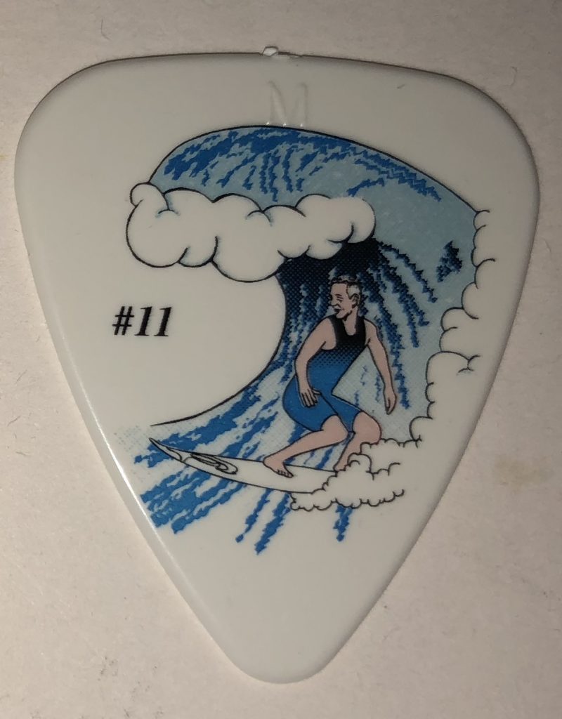 Surfer Guitar Pick by Grover Allman - Pickbay