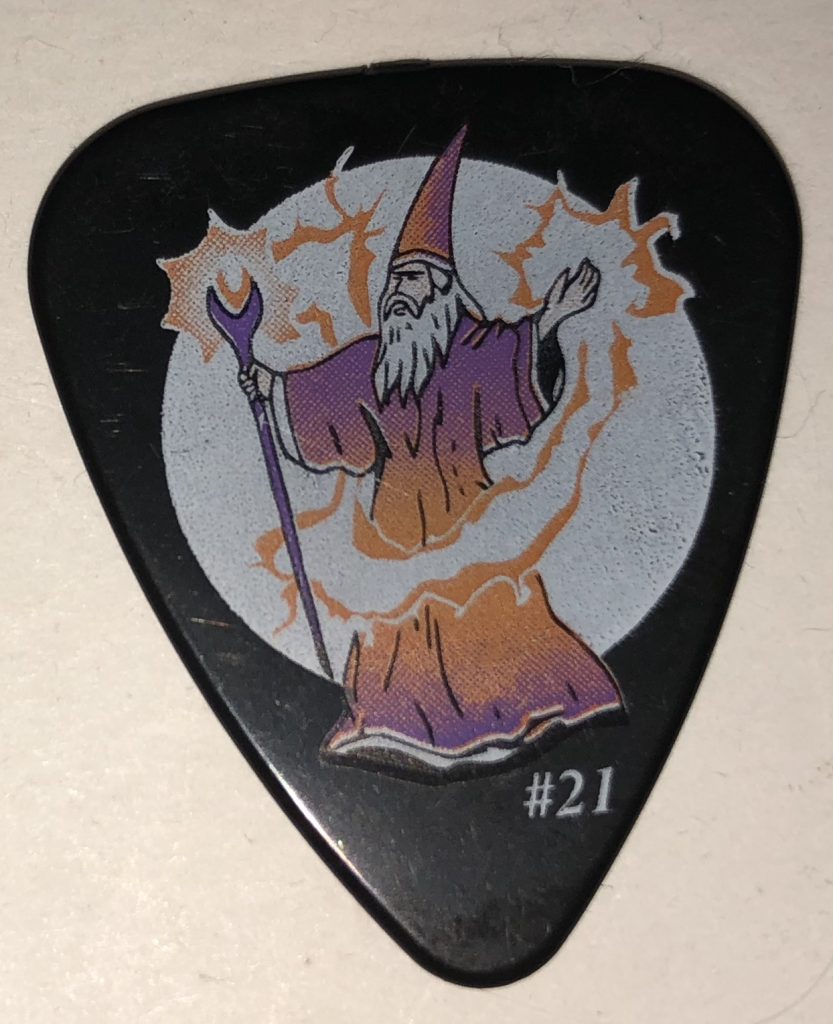 Magic Wizard Guitar Pick by Grover Allman - Pickbay