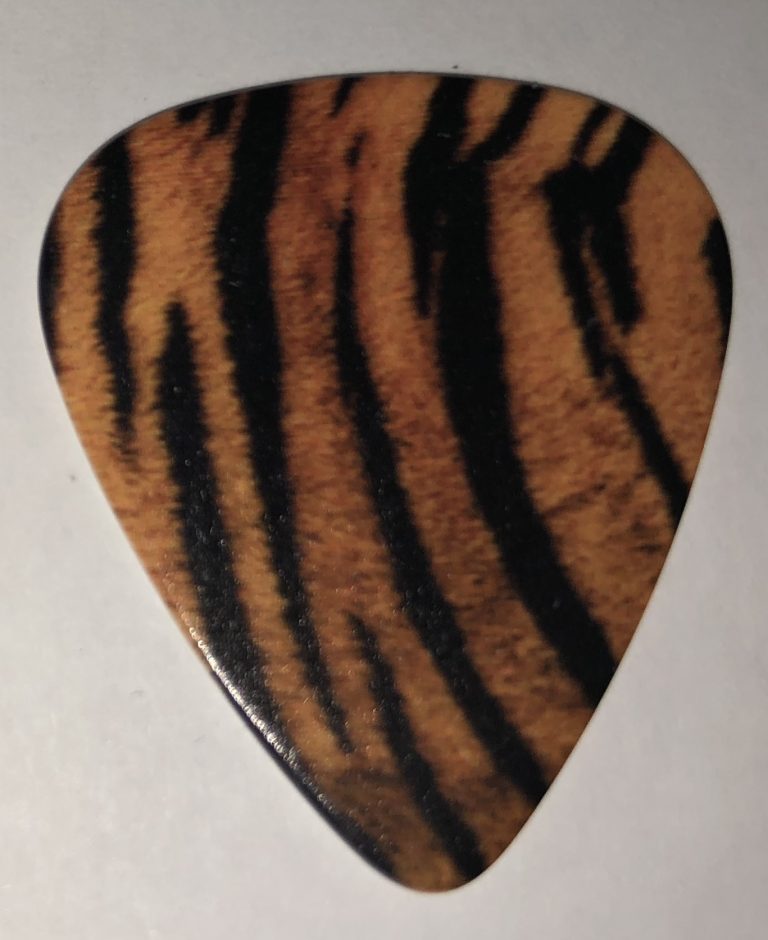 TIGER Stripes Guitar Pick - Pickbay