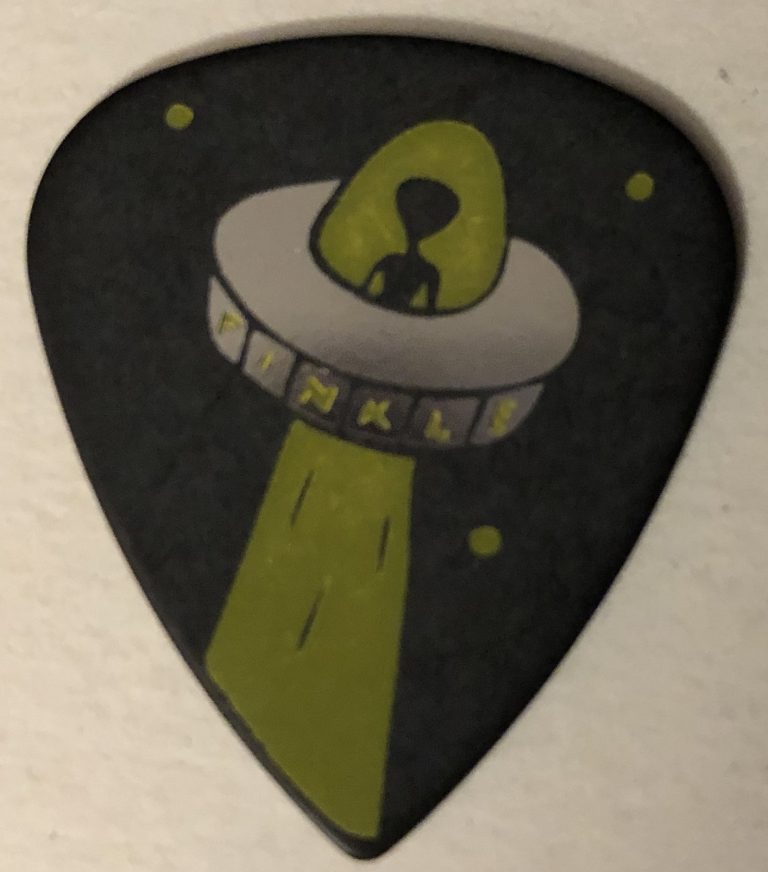 Alien in Spaceship Guitar Pick by Pickboy - Pickbay