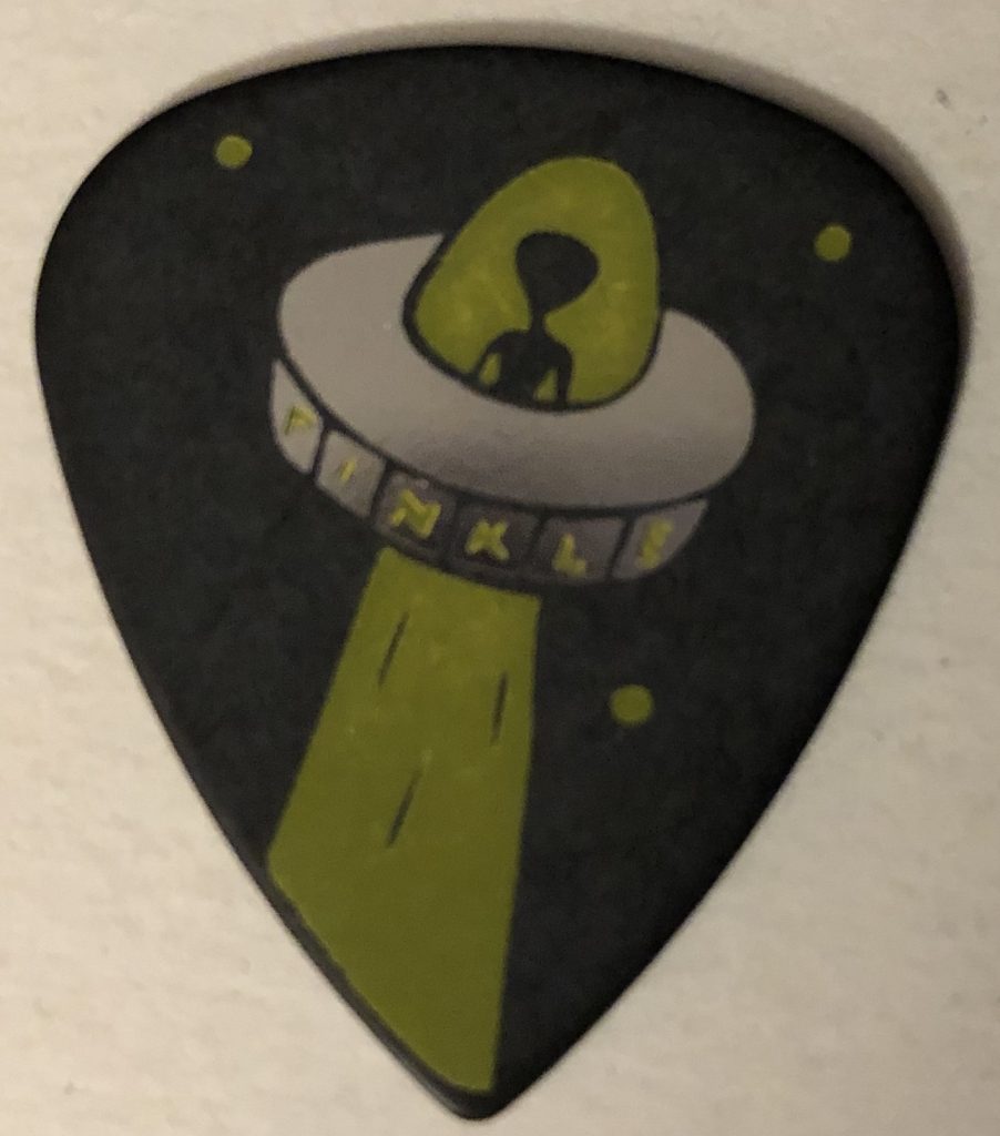 Alien in Spaceship Guitar Pick by Pickboy - Pickbay