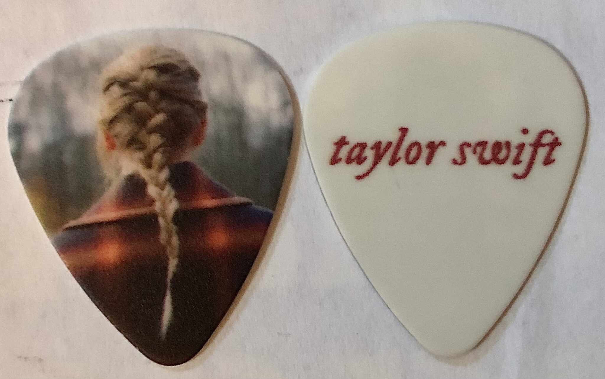 Taylor Swift guitar pick from 2020 Evermore “Waiting By the Phone” with ...