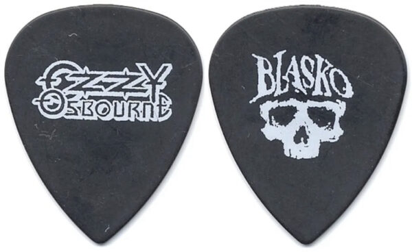 Ozzy Osbourne Guitar Pick from Rob "Blasko" Nicholson on 2003 Tour ...