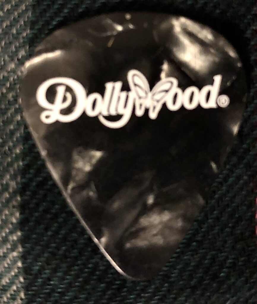 Dollywood Logo Guitar Pick from the Resort created by Dolly Parton ...