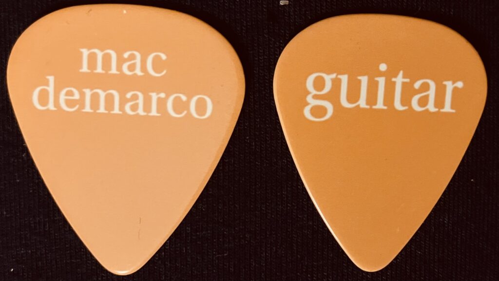 mac demarco guitar pick “guitar” 2025 Canadian Indie Rock Pop Star ...