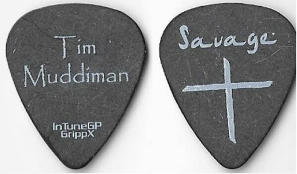 Gary Numan Guitarist Tim Muddiman Guitar Pick used at a 2023 Show Very ...