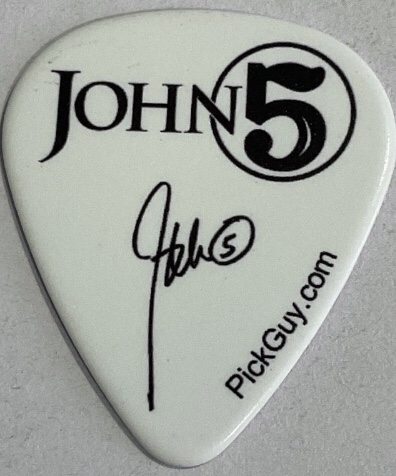 Rob Zombie guitarist John 5 Guitar Pick Mad Monster Party “Dracula ...