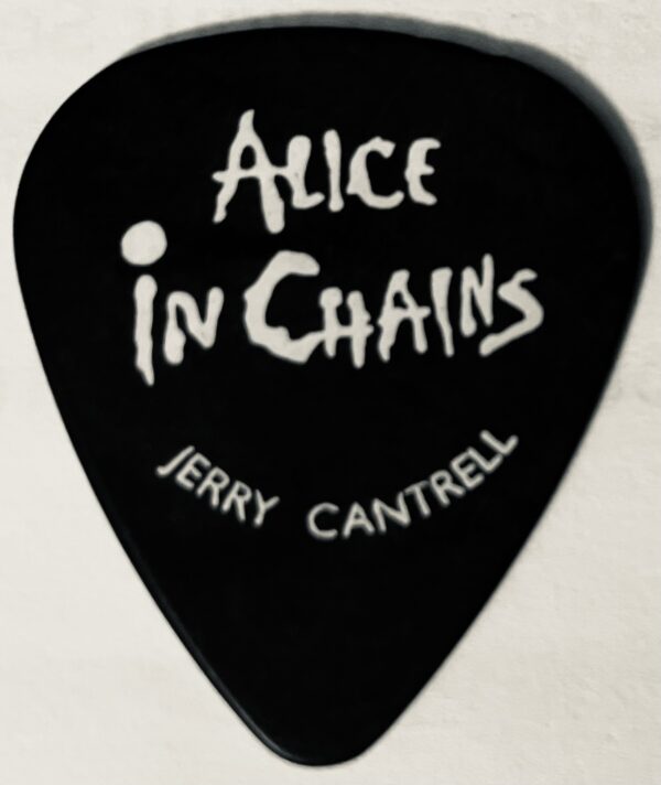 Alice in Chains Guitar Pick used by Jerry Cantrell during 1997 Tour ...
